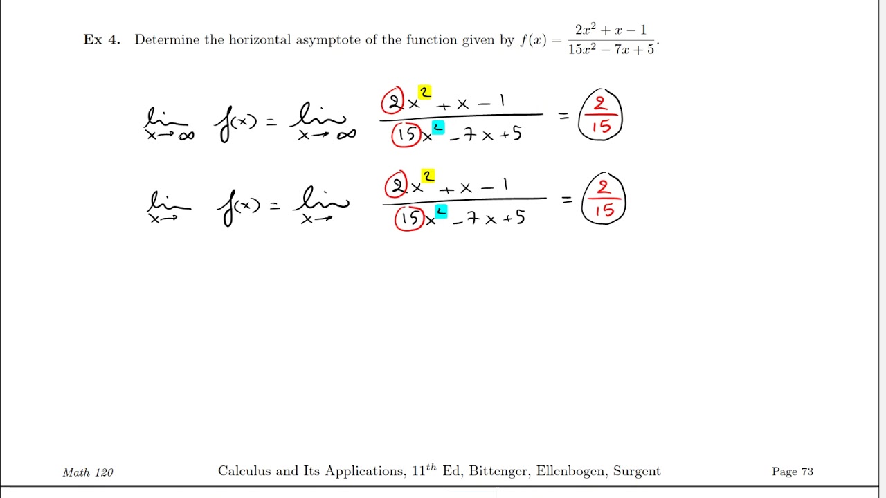 Math 120 section 2.3 ex 4 - YouTube