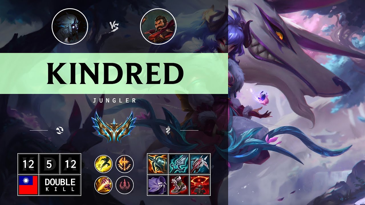 Kindred Jungle vs Graves - TW Challenger Patch 14.13 - YouTube