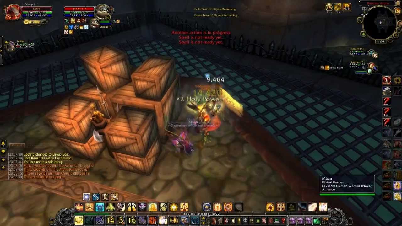 World of Warcraft 2v2 Arena - YouTube