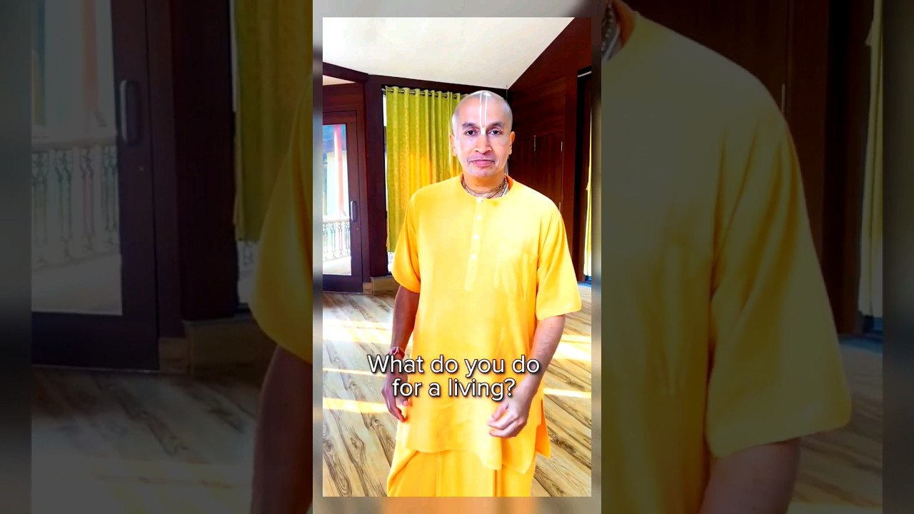 Life of ISKCON Monk🚩| Gauranga Das Prabhuji #iskcon #gaurangadas - YouTube