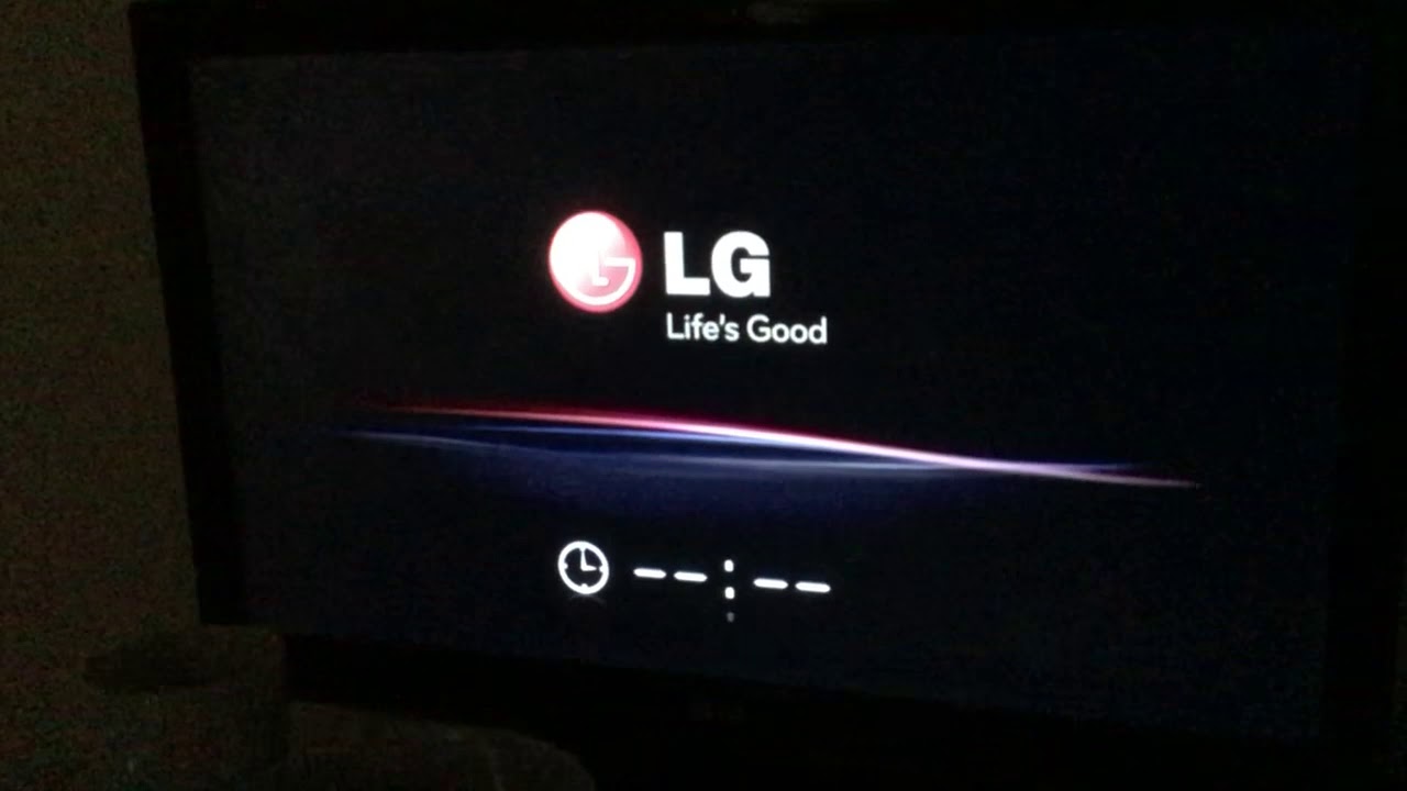 Lg tv startup and shutdown - YouTube