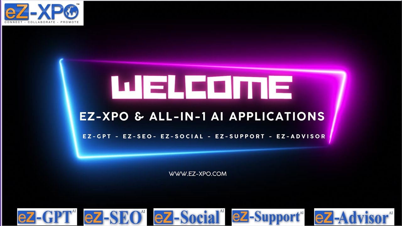 eZ XPO & All in 1 AI Applications for Hybrid Events, Work, and SEO ...