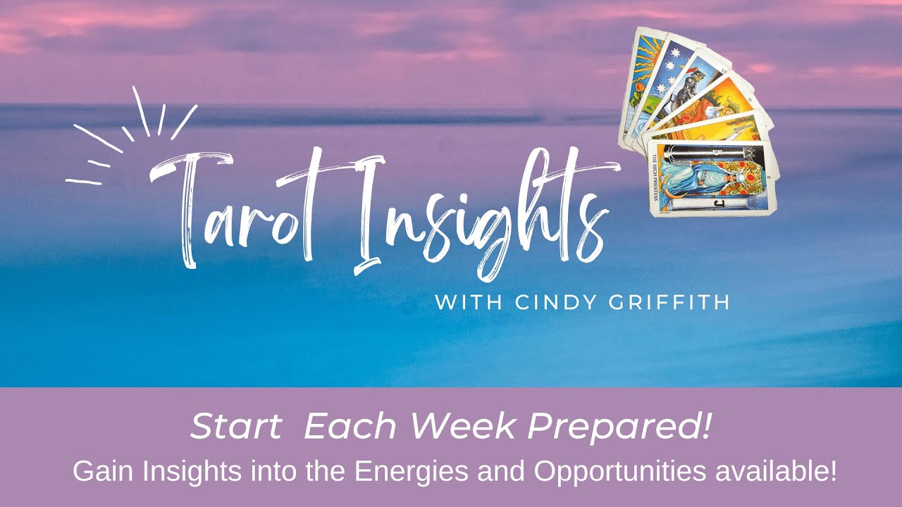Tarot Insights Behind the Scenes with Cindy Griffith - YouTube