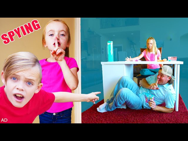 Spying on Jazzy to Sneak Surprise Toys! Kids Fun TV! - Videos For Kids
