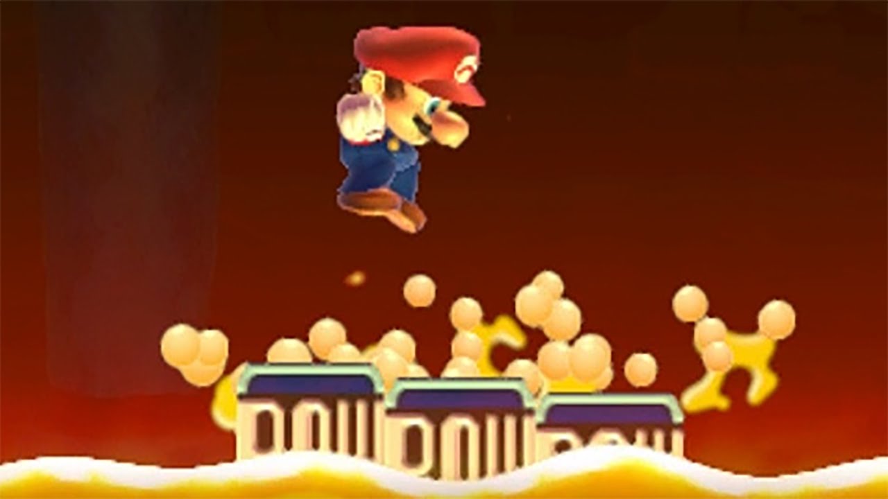 Super Mario Maker - The Floor is Lava! [NSMBU Kaizo] - YouTube