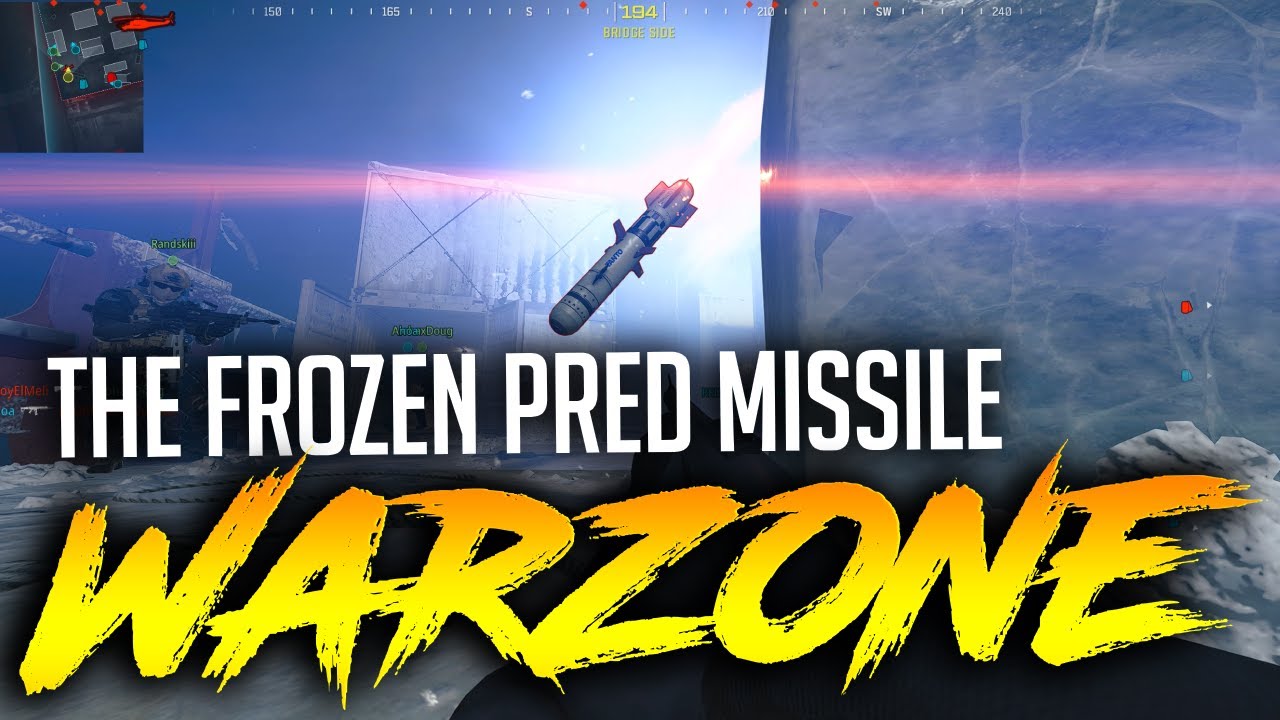The Frozen Pred Missile | MW3 | COD: Warzone - YouTube