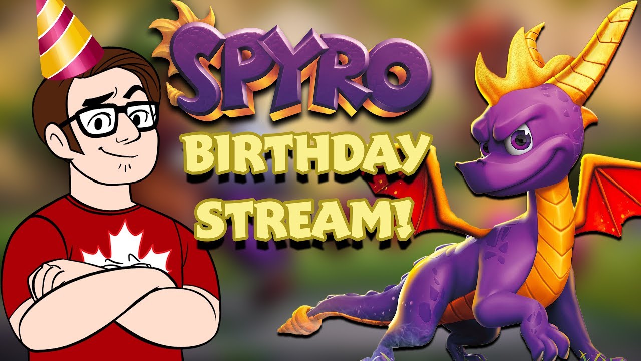 Spyro Birthday Stream! - Spyro 2 Ripto's Rage LIVE STREAM - YouTube
