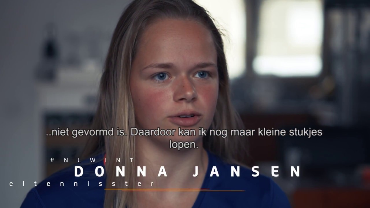 Interview met Donna Jansen, rolstoeltennisster - YouTube