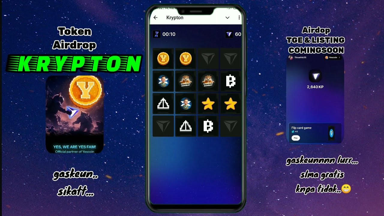 Token Airdrop KRIPTOGRAFI | TGE & LISTING sudah jelas - YouTube