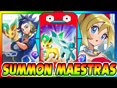 DUELO DE SUMMON MAESTRAS !! - Pokemon Masters Ex - YouTube
