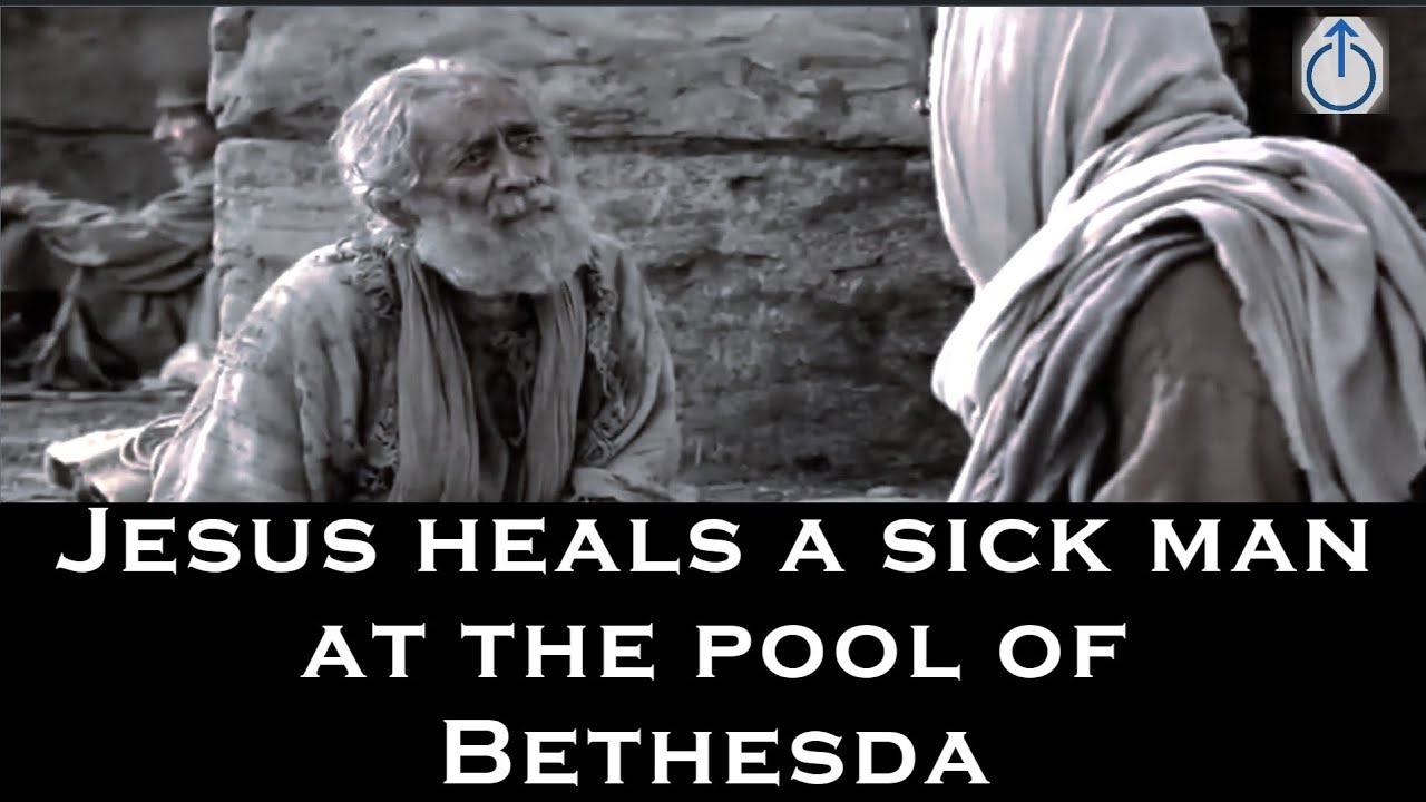 Biblical Story: Jesus heals a sick man at the pool of Bethesda - YouTube