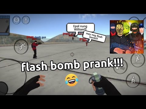 flash bomb prank!! to PBG memeber!! - YouTube
