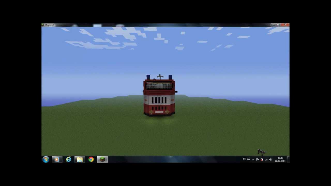 Minecraft Feuerwehr IFA W50-TLF16 - YouTube