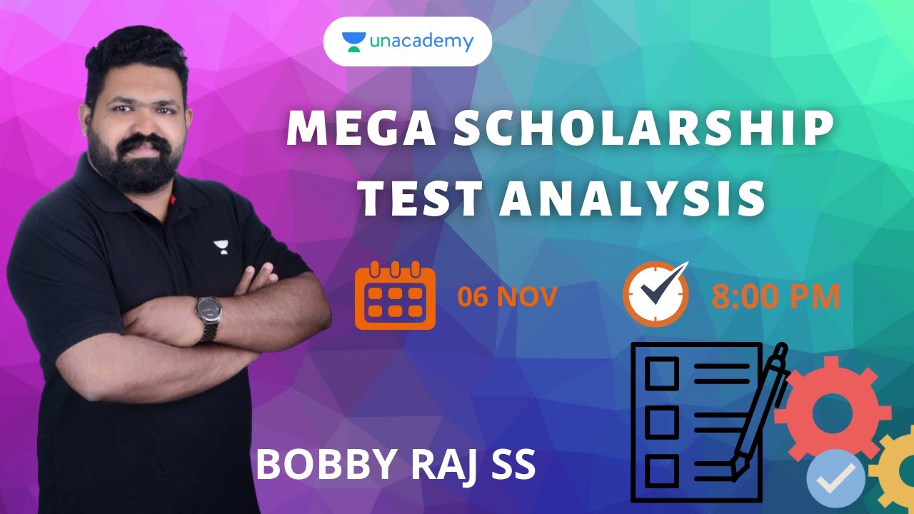 Mega Scholarship Test Analysis | Bobby Raj SS | Unacademy Kerala PSC ...