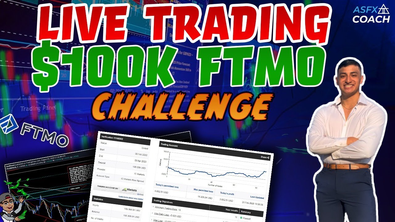 💸💣 Live Trading The $100K FTMO Challenge! Day 4! NY Open and Stock Open Trading - YouTube