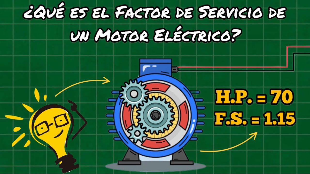 Qué es el Factor de Servicio de un Motor Eléctrico #electricidad - YouTube