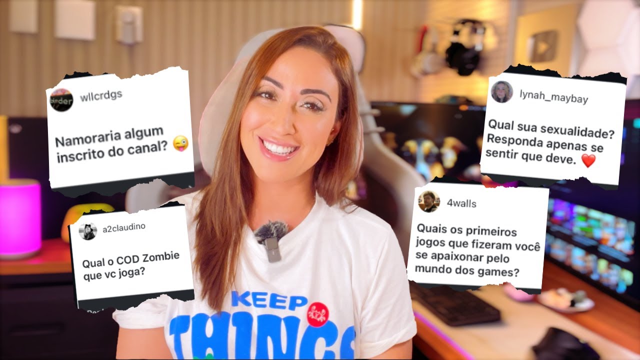 RAQUEL GAMER RESPONDE: Namoraria um Inscrito? | E os jogos que me ...