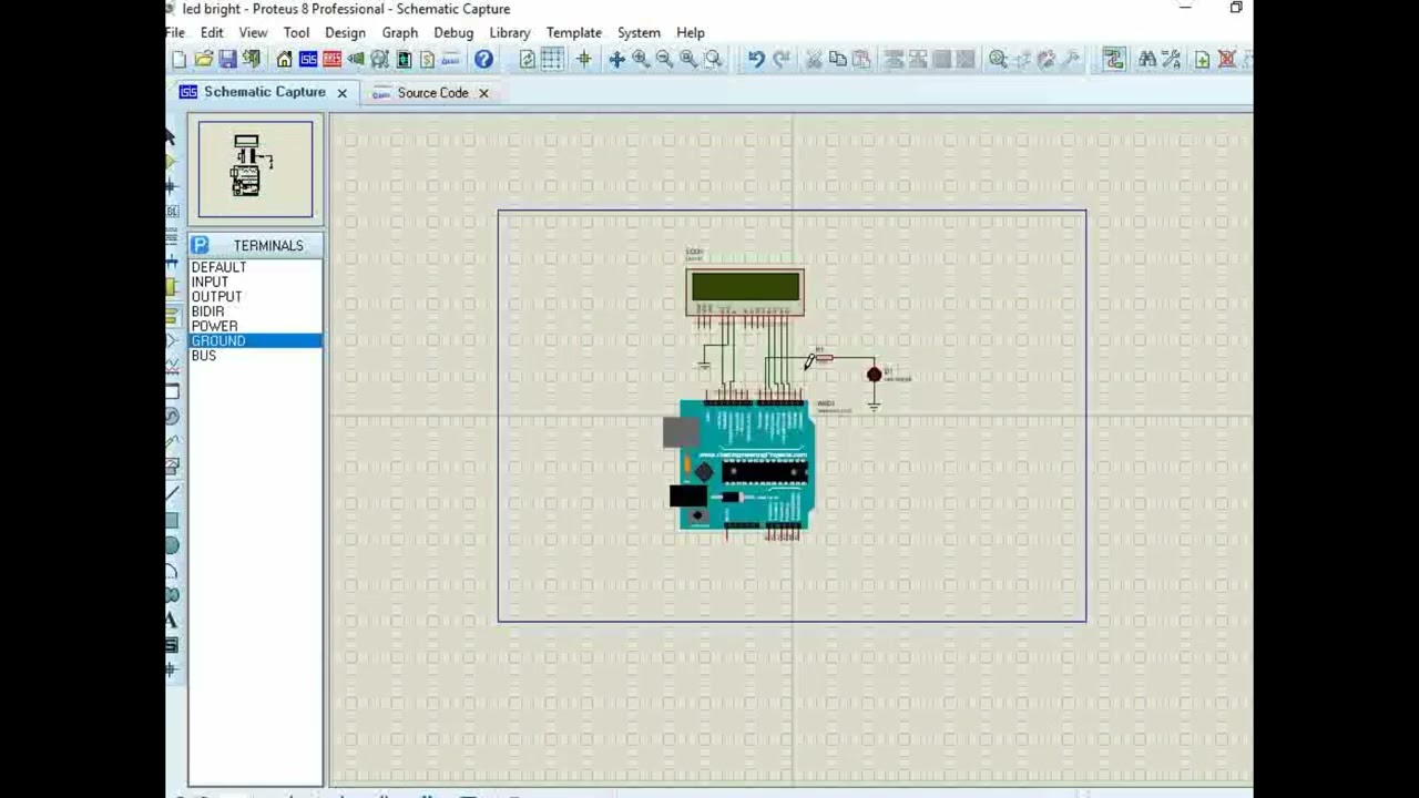 Led Brightness Control with Arduino and Lcd @mksubbu