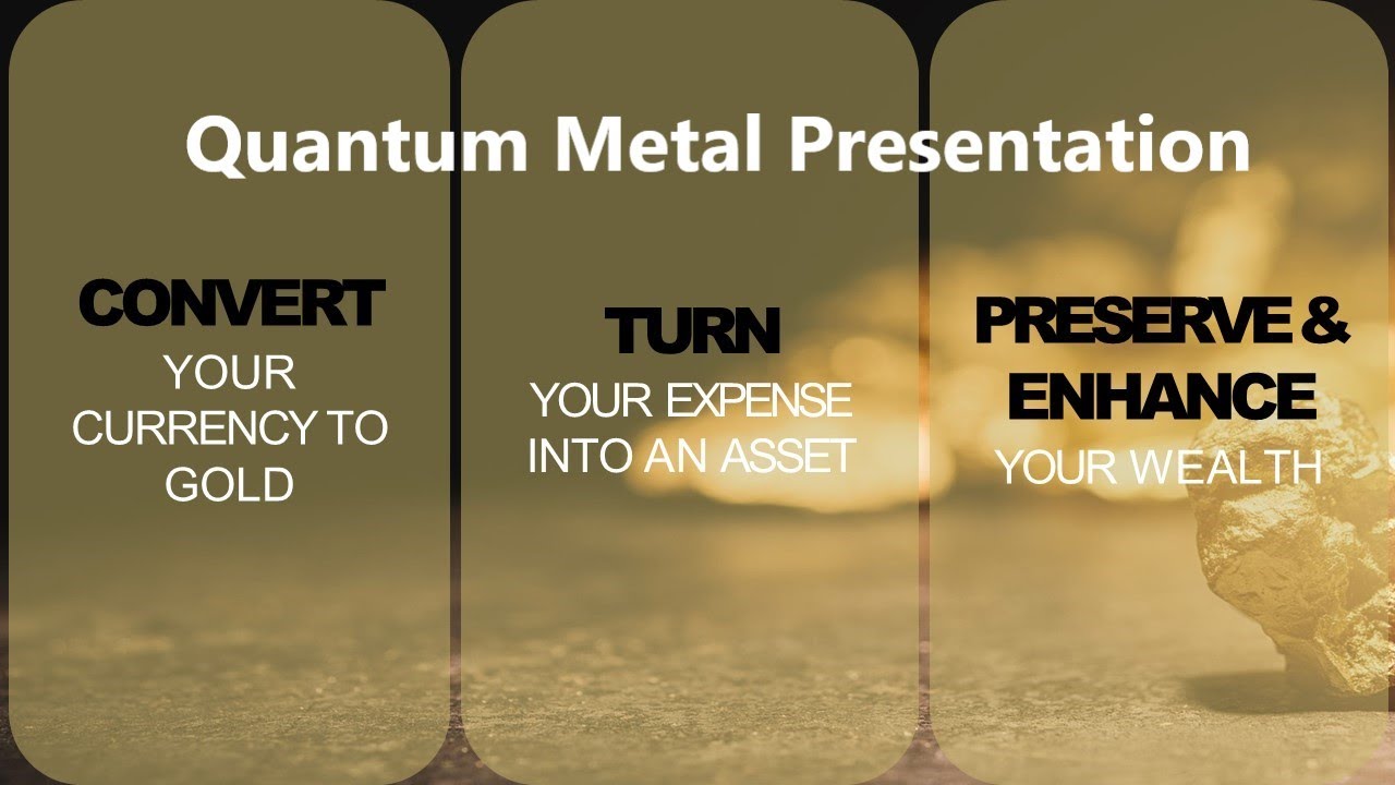 Quantum Metal: Full Presentation #quantummetal #goldtrading # ...