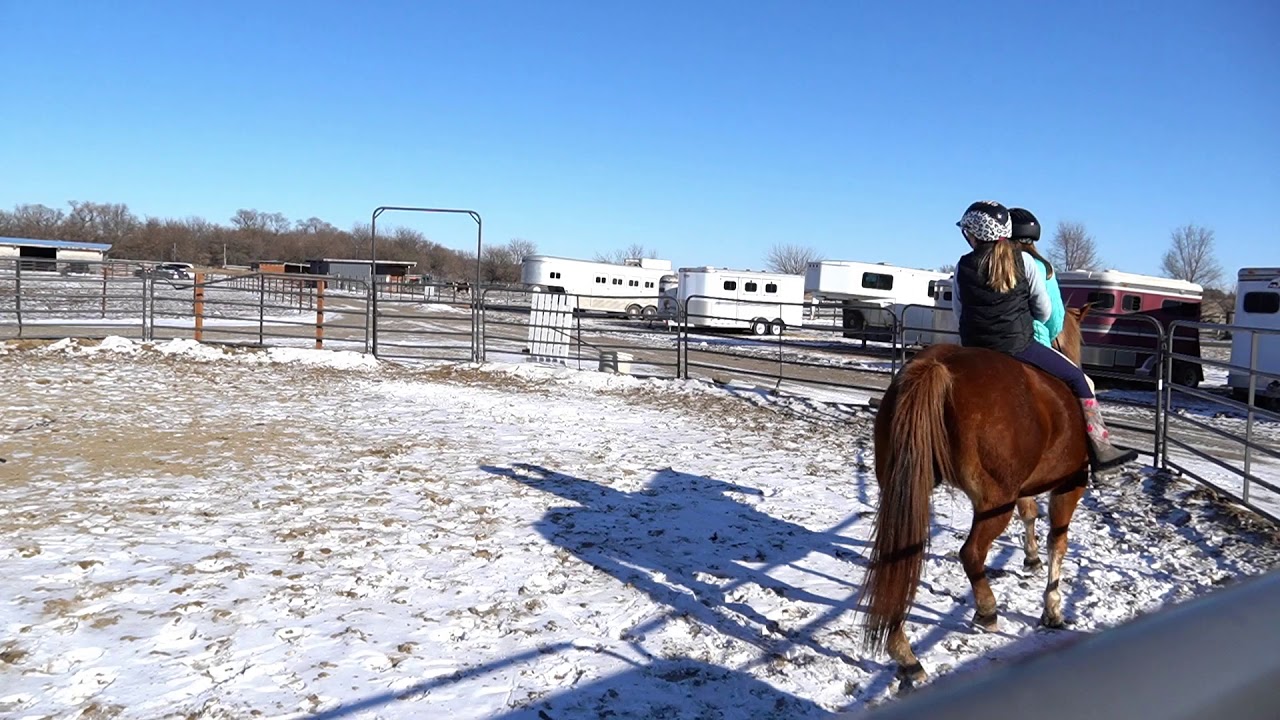 Hailey Riding Charlie - YouTube