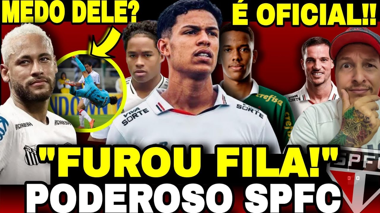SPFC ANUNCIA +1 REFORÇO!!! | RYAN FUROU FILA? | NEYMAR BOTA MEDO NO ...