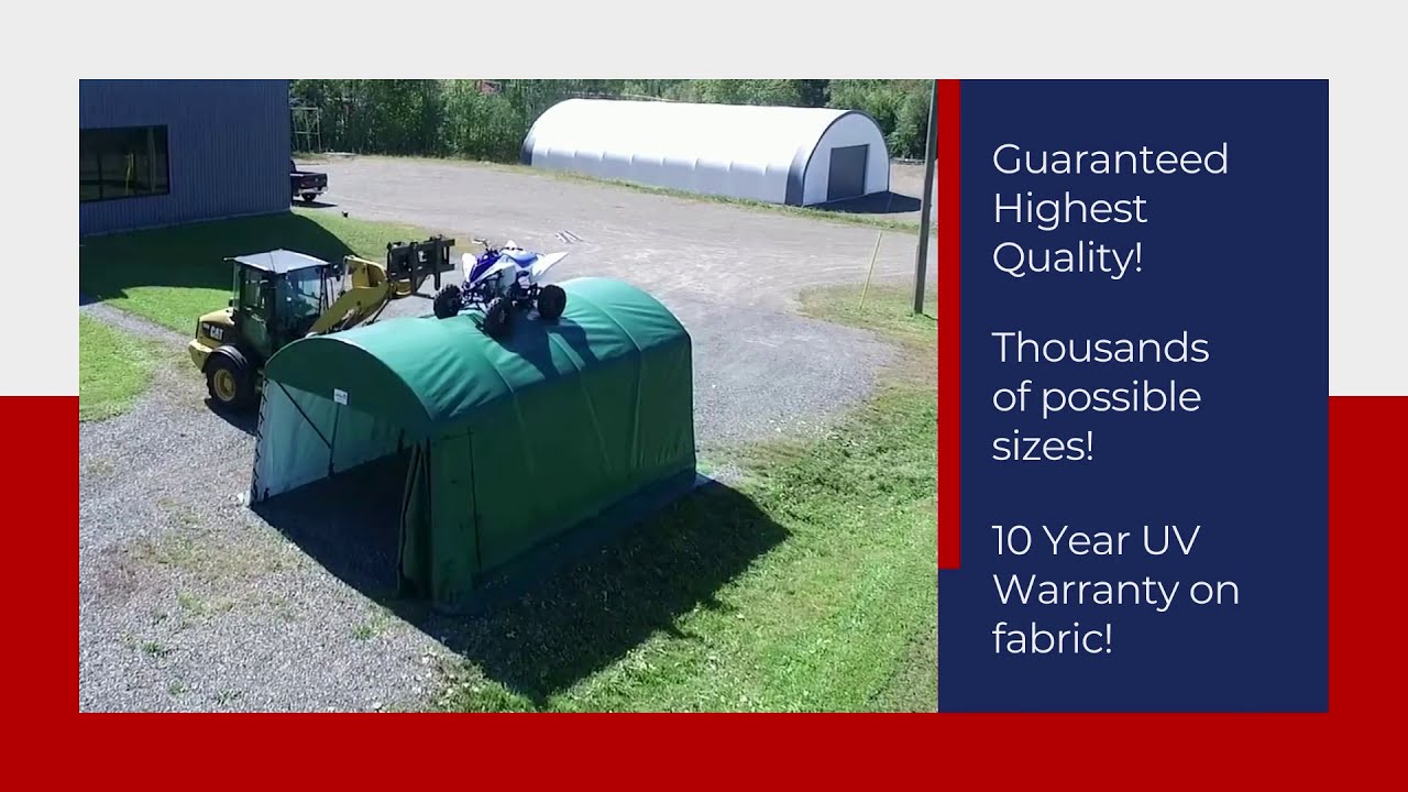 Cover-Tech Portable Garage Video Ads - YouTube