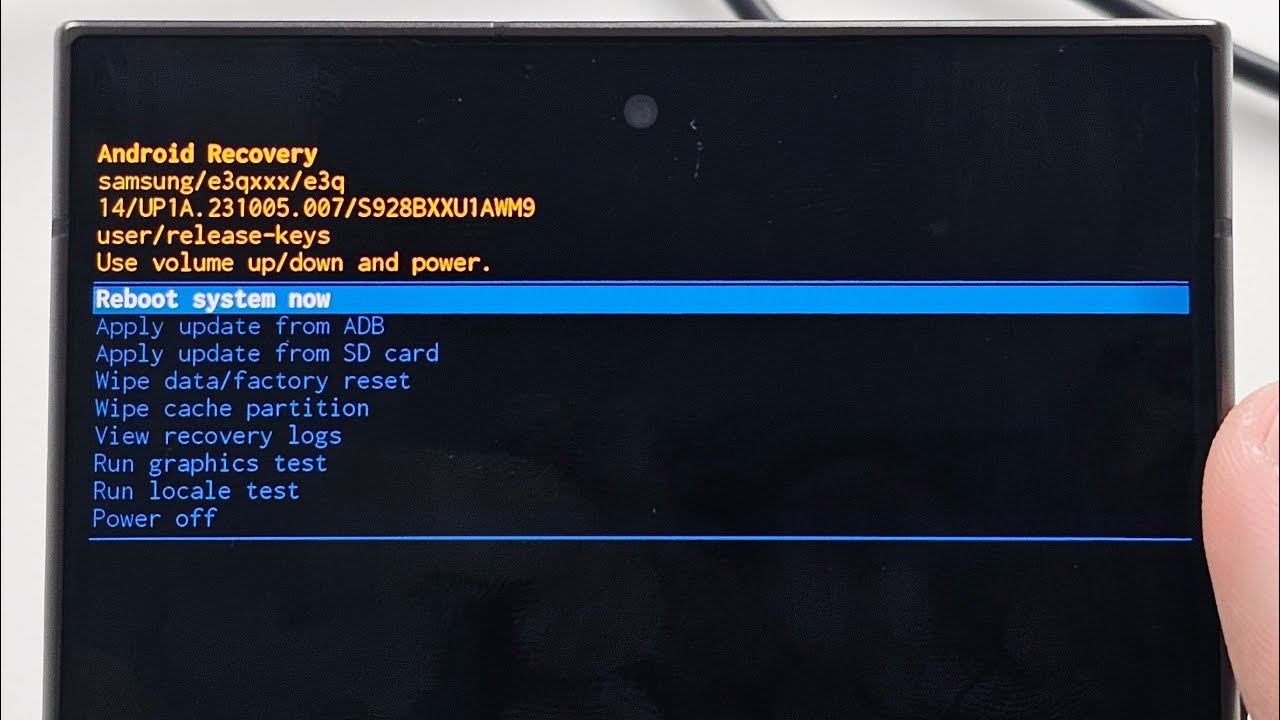 How To Enter Recovery Mode in Samsung Galaxy S24 Ultra - YouTube