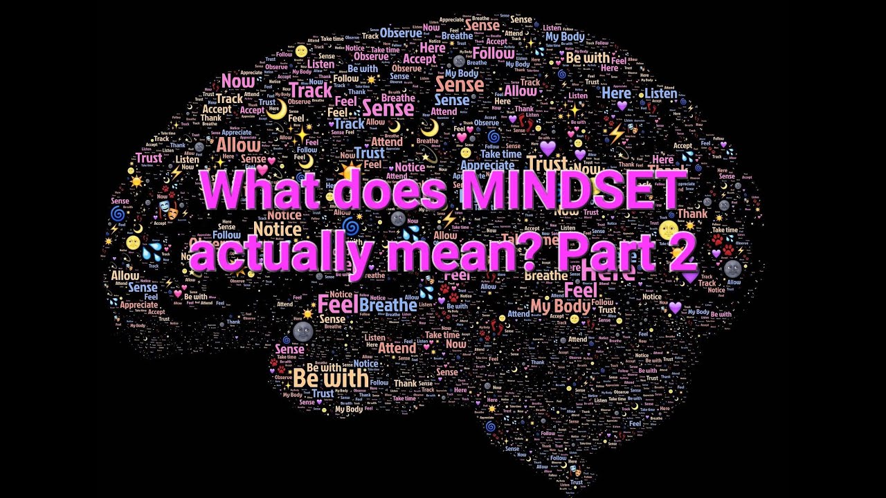What does MINDSET Actually Mean? Part 2 - YouTube