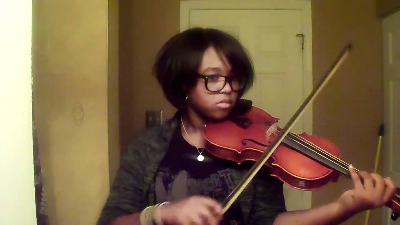 PRETTY GIRL ROCK on the violin - YouTube