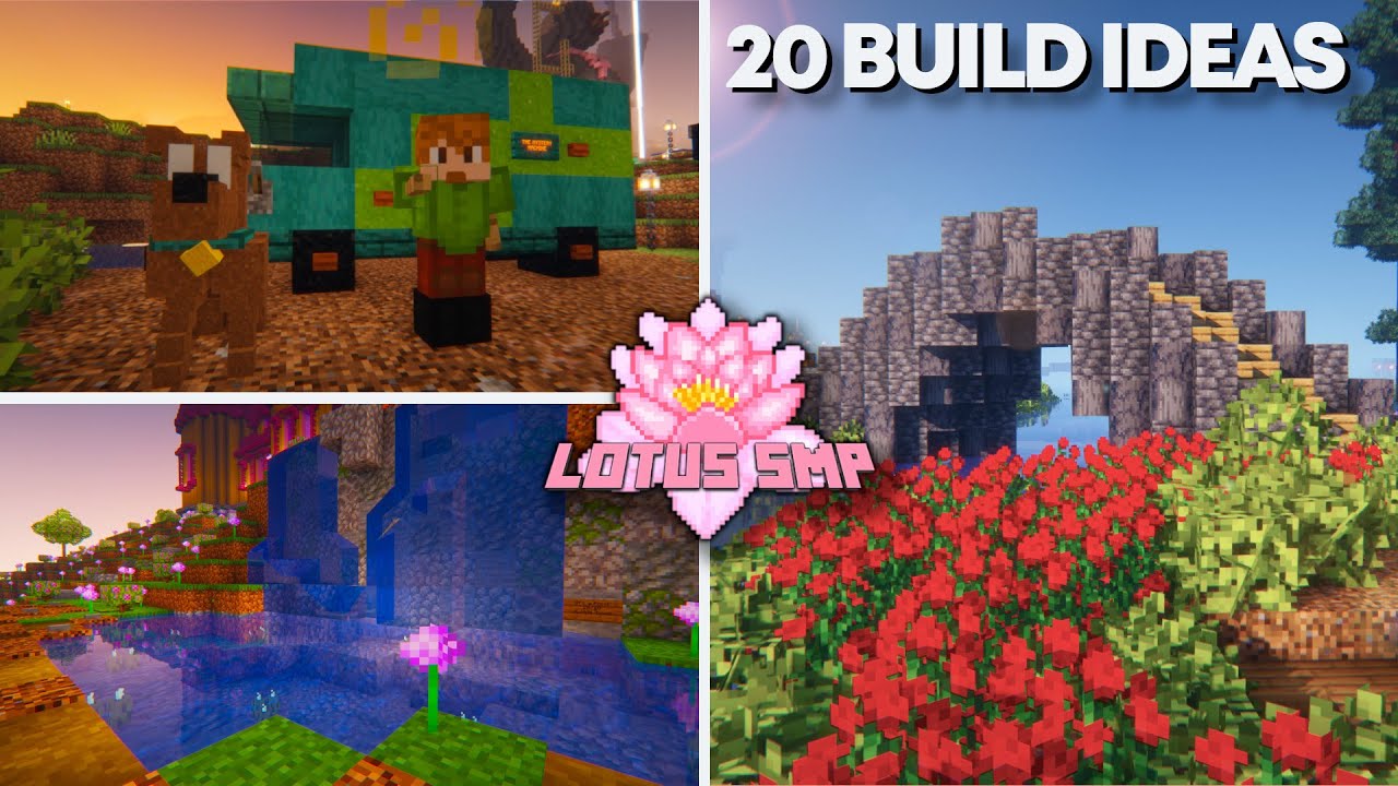 20 BUILD IDEAS for your 1.19 MINECRAFT WORLD - YouTube