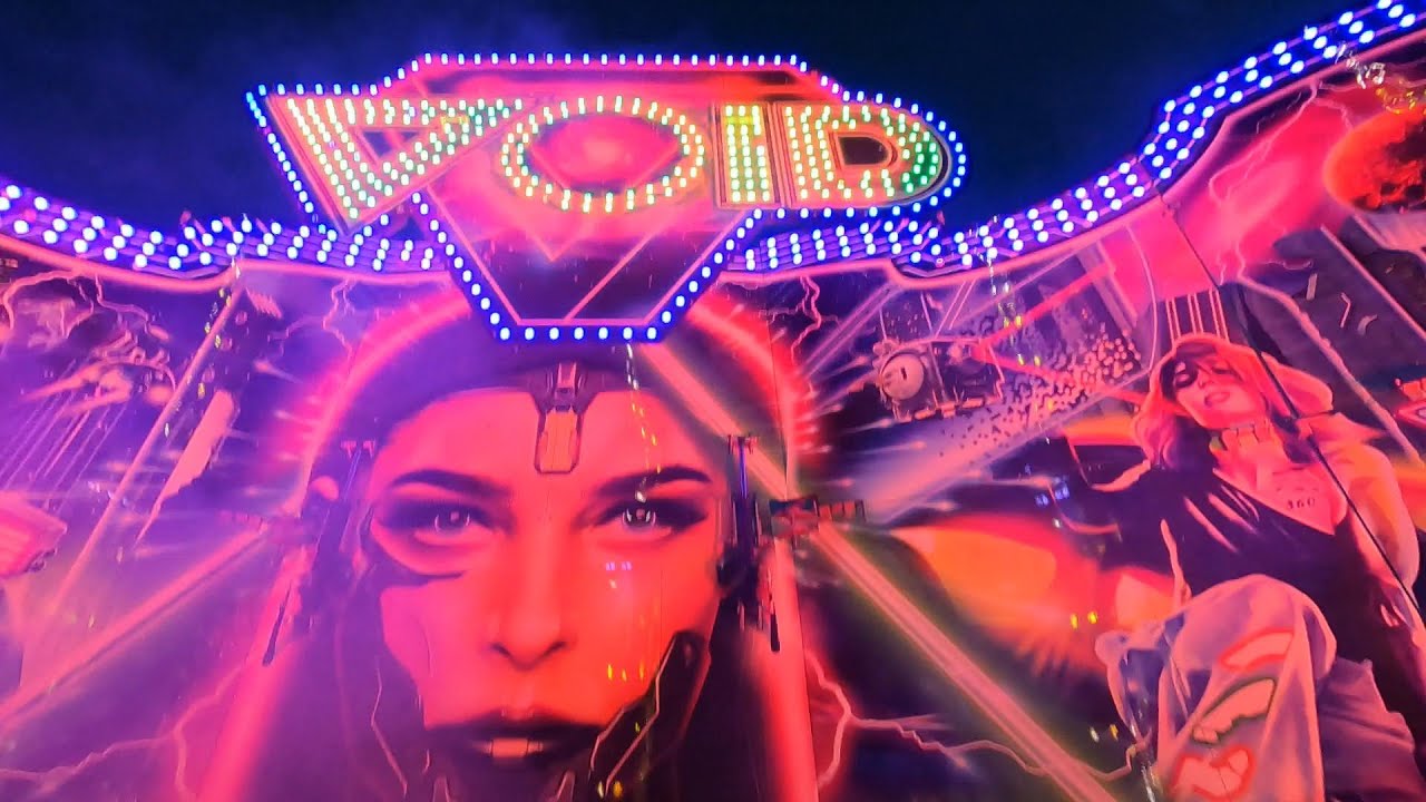 VOID (on-ride) at Nottingham Goose Fair 2022 - YouTube
