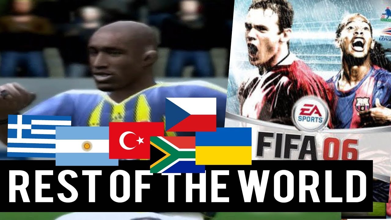 Fifa 06 (Playstation 2 Gameplay) - REST OF THE WORLD - YouTube