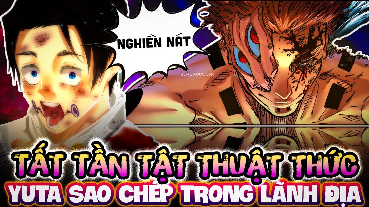 ĐÂY LÀ TOÀN BỘ THUẬT THỨC MÀ YUTA ĐÃ SAO CHÉP | YUTA CÓ THỂ HỌC CẢ VÔ ...