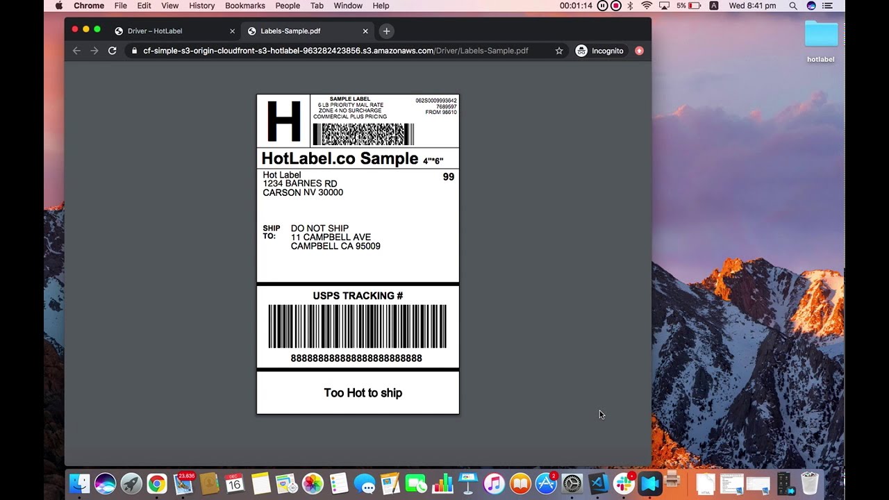 How to install windows driver for HOTLabel thermal label printer S8 M6 ...