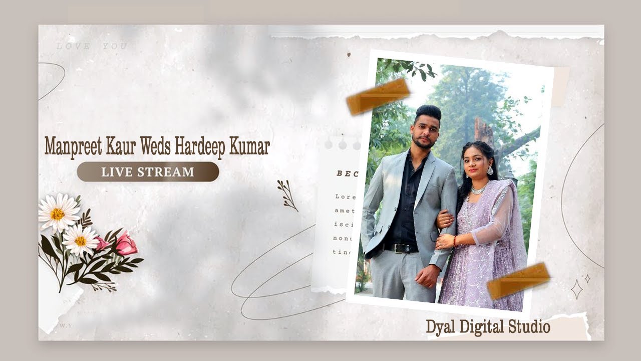 🔴Live || Path, Batna, Jaggo || Wedding Of Hardeep Kumar Weds Manpreet Kaur || Dyal Live 98157 ...