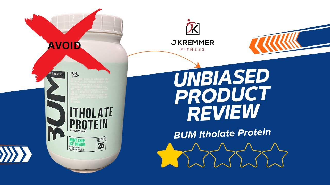 Unbiased Bum Protein Powder Review - YouTube