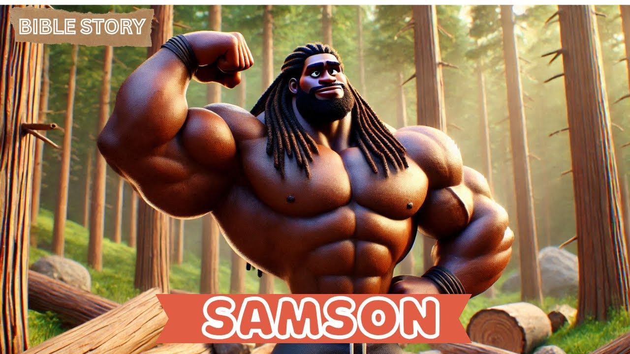 The Story Of Samson | The Strongest Man in the Bible - An Animated Bible Movie - YouTube