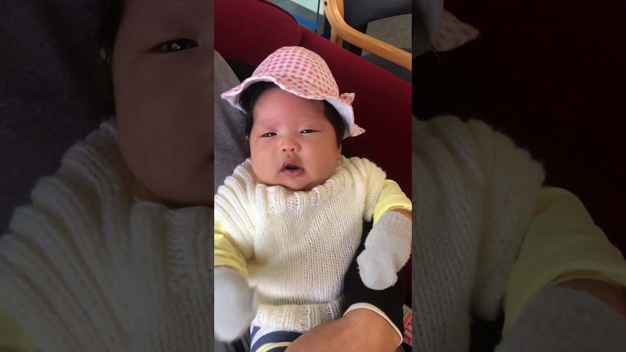 Baby no eyebrows 4 August 2019 - YouTube