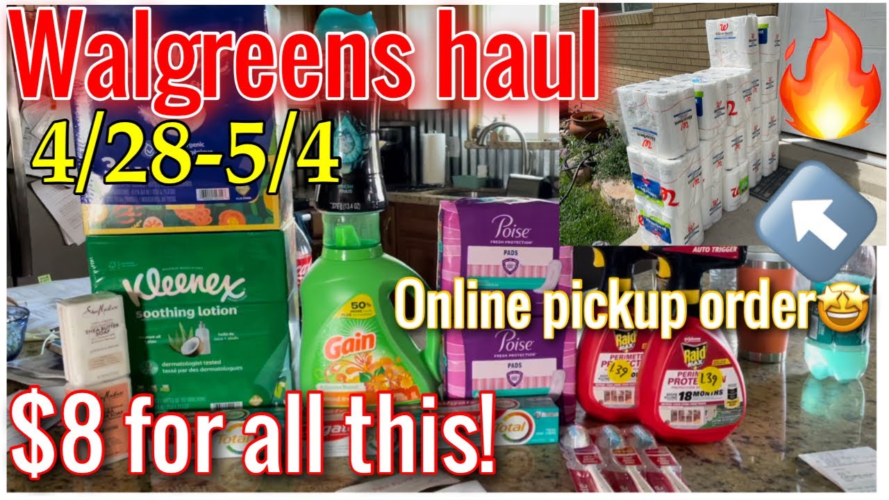 BEST Walgreens deals 4/28-5/4! Just $8 for all of this, + HOT online ...