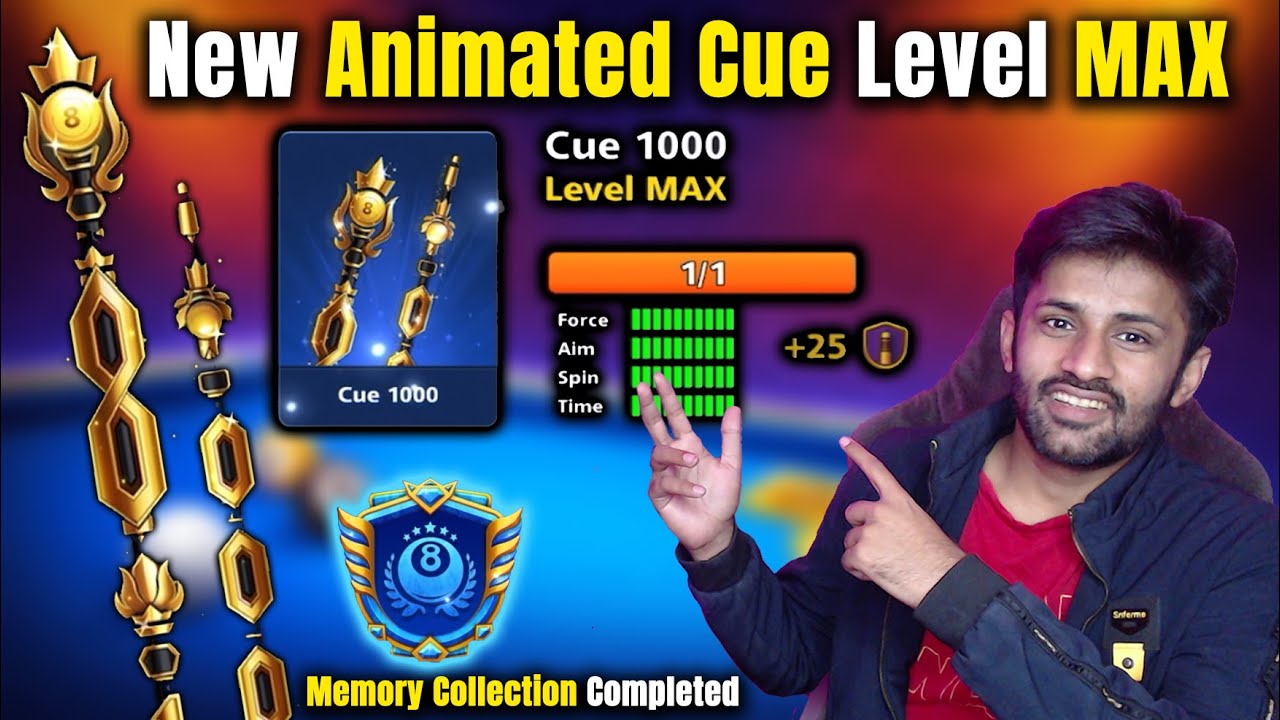 From Level 1 to Level MAX New ANIMATED CUE 1000 - Memory Collection ...