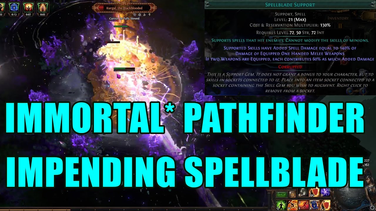 Impending Spellblade Pathfinder - Nearly Immortal - General Char for ...
