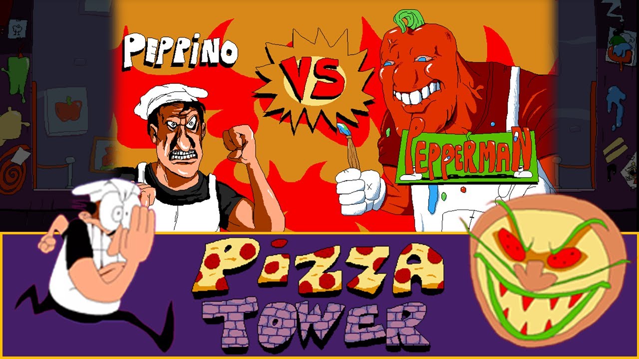 Pizza Tower #03 I Primer Boss, enfrentando a Pepperman! 👨🏼‍🍳👊🏼🌶️ ...