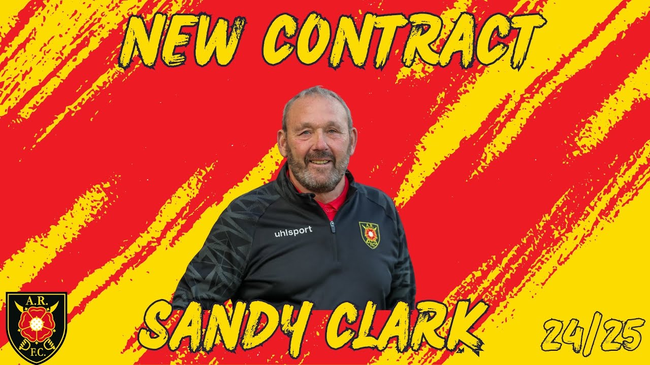 Sandy Clark extends his stay until end of season 24/25 - YouTube