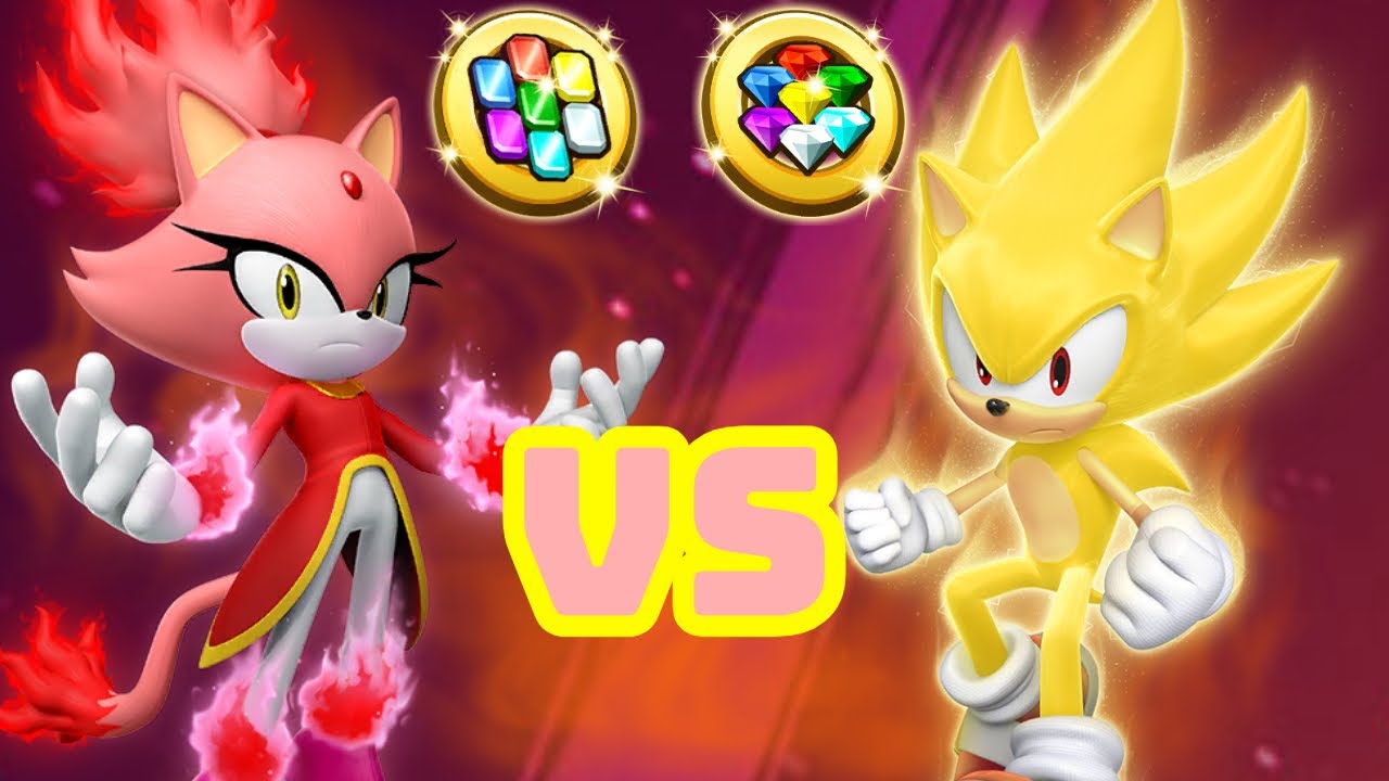 Burning Blaze vs. Super Sonic | Sonic Forces : Speed Battle - YouTube