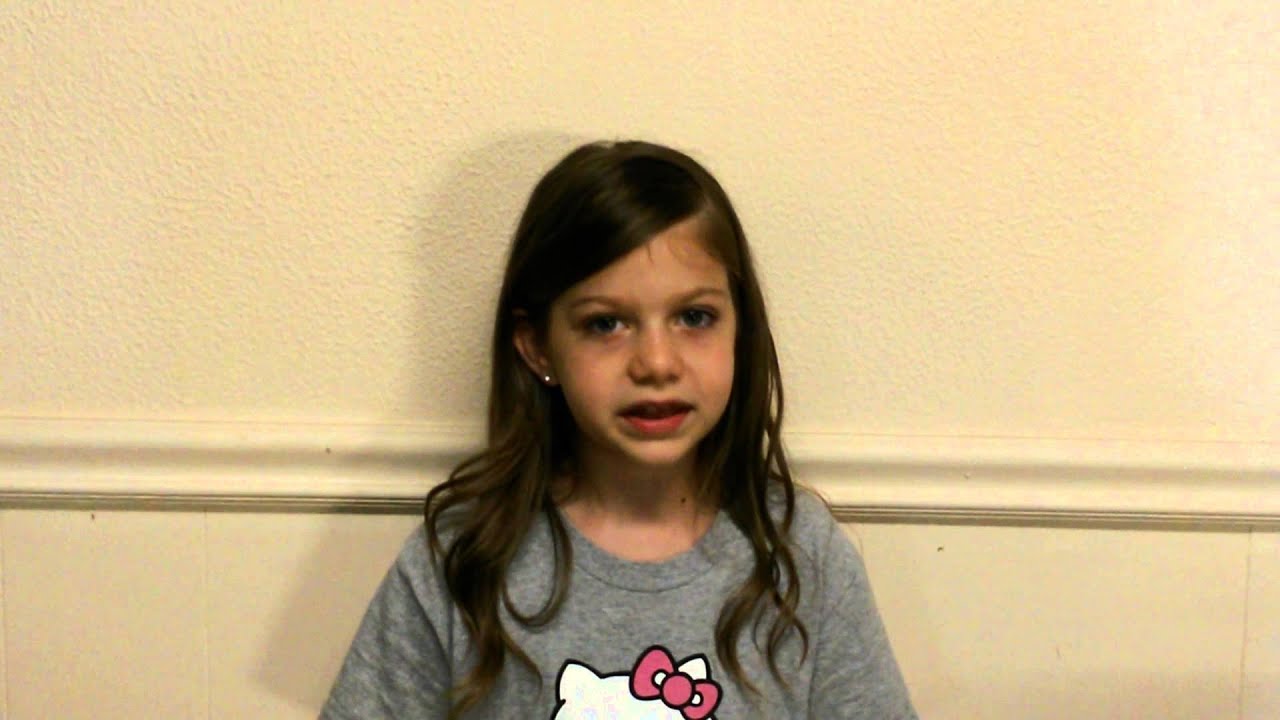 Caroline Burleson FASA audition - YouTube