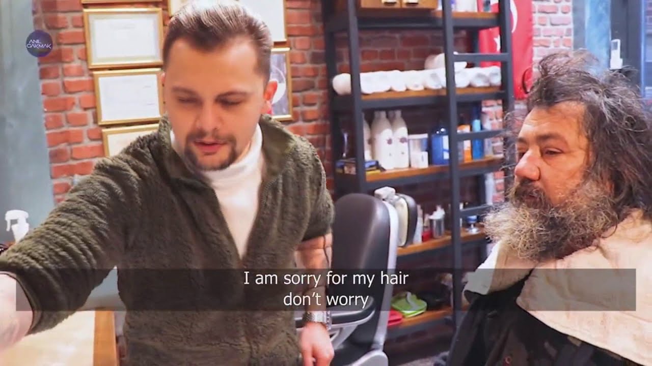 AS MELHORES TRANSFORMAÇÕES CORTES DE CABELO EM MORADORES DE RUA 2021 ...