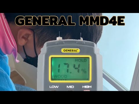 💢เครื่องวัดความชื้นผนัง General MMD4E💧 - YouTube