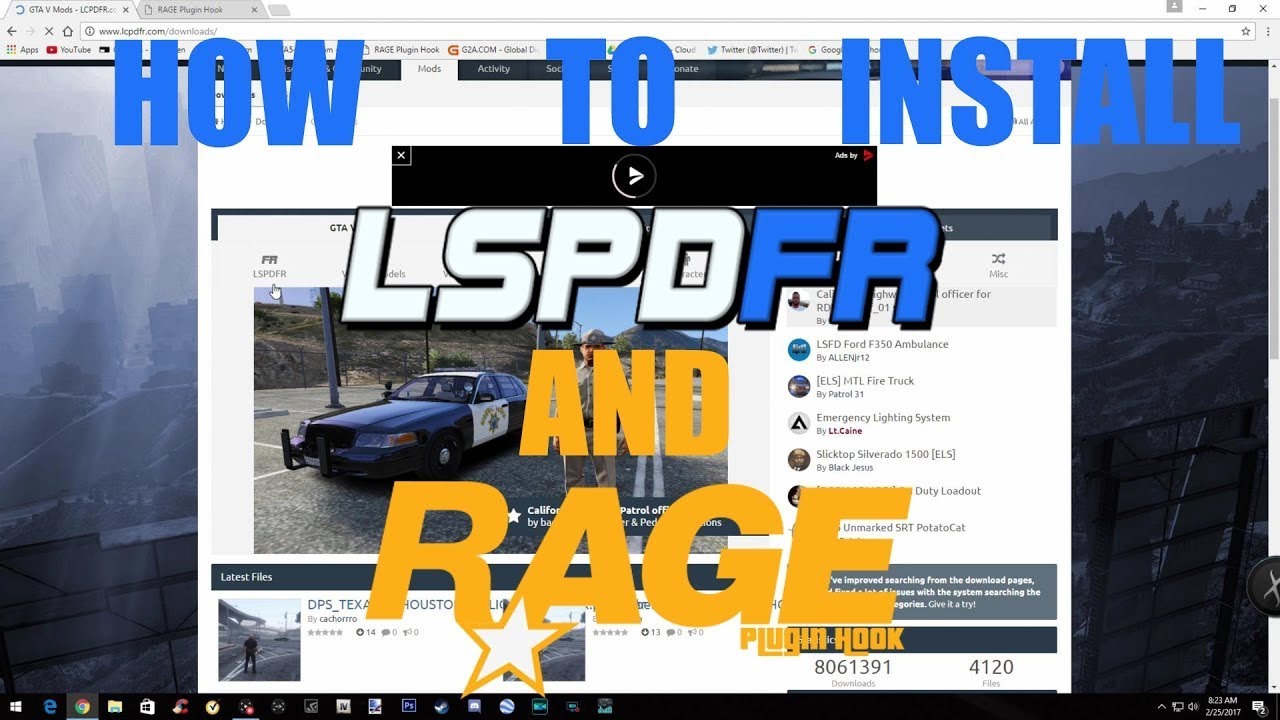 How to install LSPDFR (Easiest Way) - YouTube