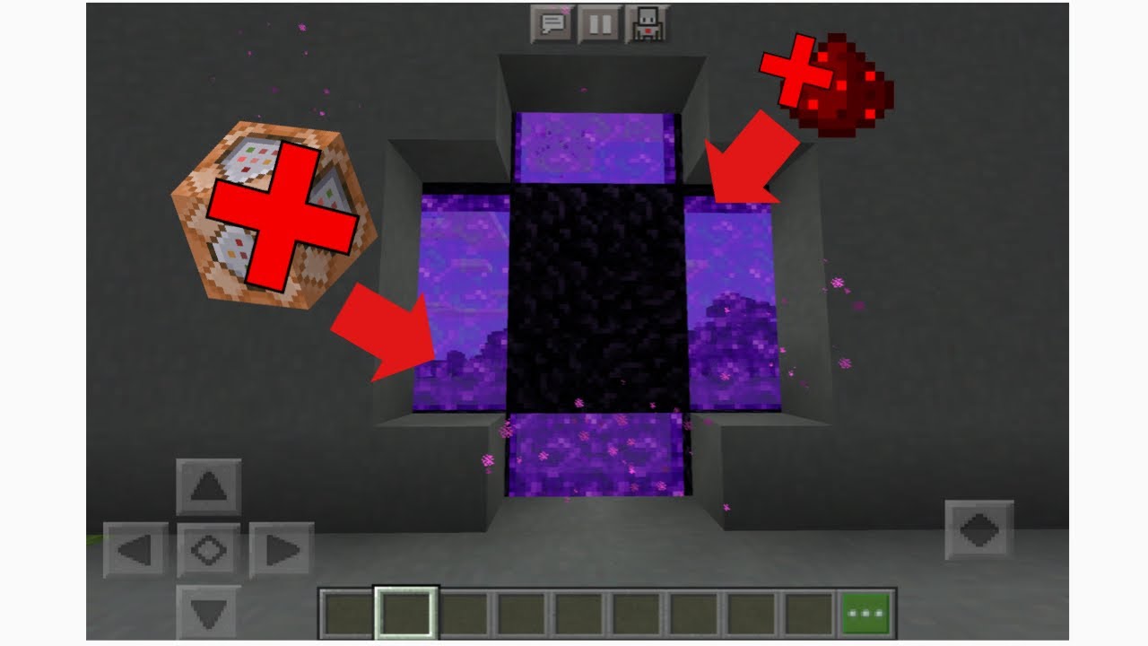 How to make the CURSED NETHER PORTAL! No Mods, No Commands, No Redstone ...