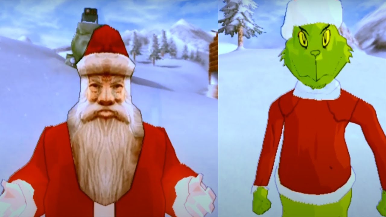Santa Claus VS Grinch | DBZ Tenkaichi 3 MOD Special Merry Christmas ...